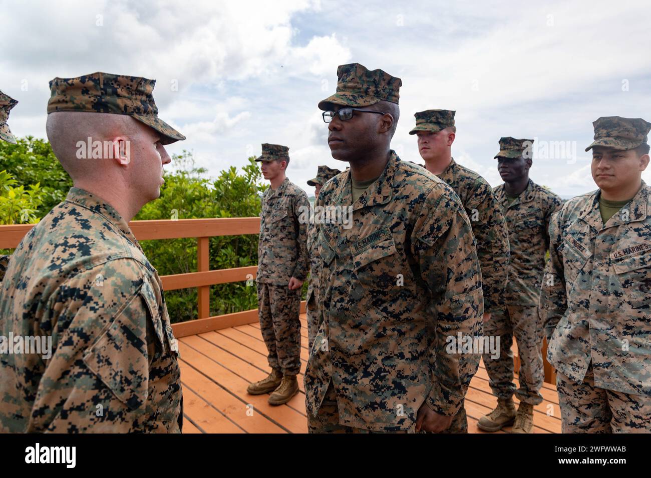 U.S. Marine Corps Cpl. Trent Henry, a native of El Paso, Texas and a ...