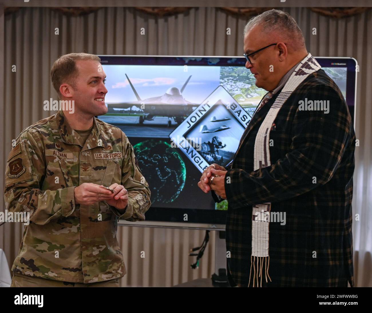 JOINT BASE LANGLEY-EUSTIS, Va– U.S. Air Force Col. Matthew Altman, 633d ...