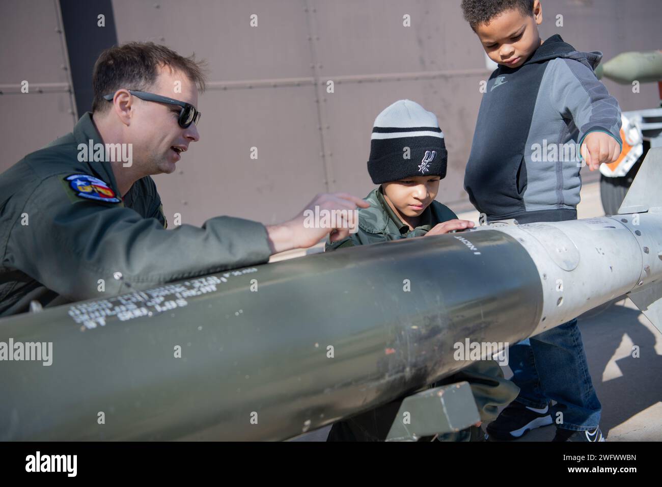 U.S. Air Force Lt. Col. Russell Burkhard, an F-16 fighter pilot for the ...