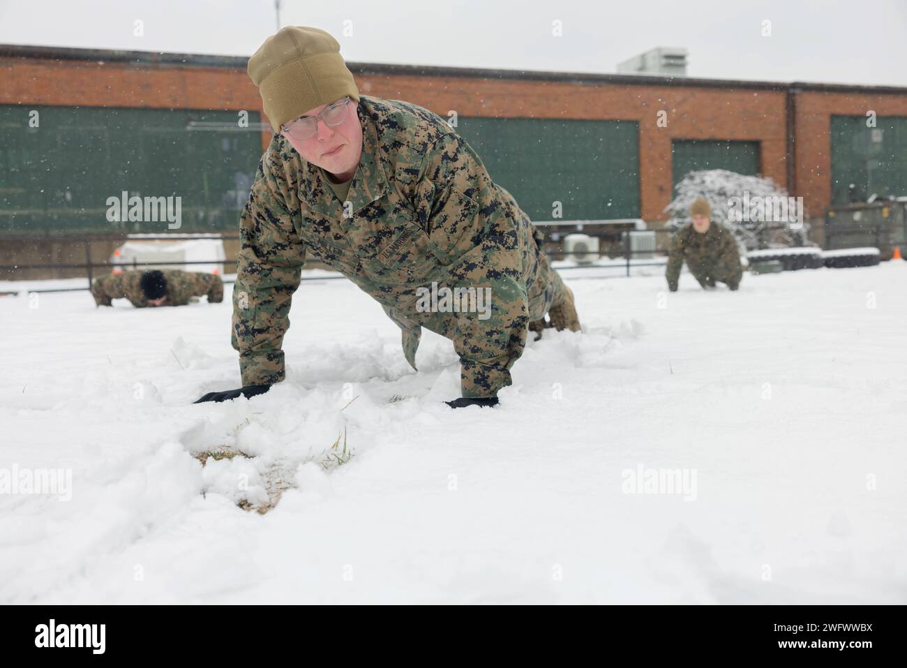 U.S. Marine Corps Lance Cpl. Ethan Miller, a Clearwater, Florida native ...