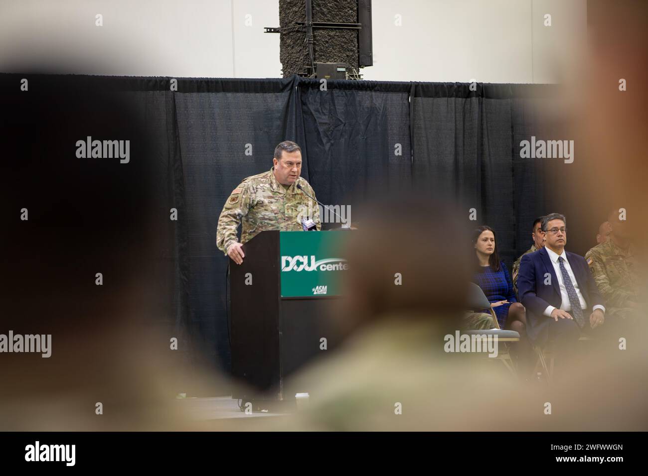WORCESTER, Mass –During a large ceremony at the DCU Center, here ...