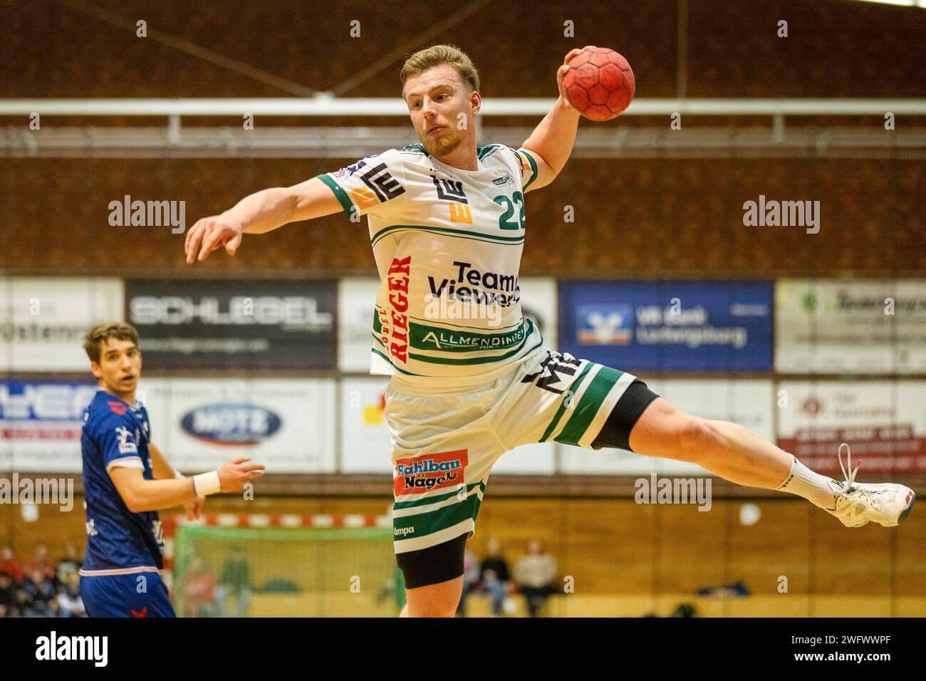 Testspiel, Spielzeit 2023/2024, 01.02.2024 , Erik Persson (FRISCH AUF ... Testspiel, Spielzeit 2023/2024, 01.02.2024 , Erik Persson (FRISCH AUF ...