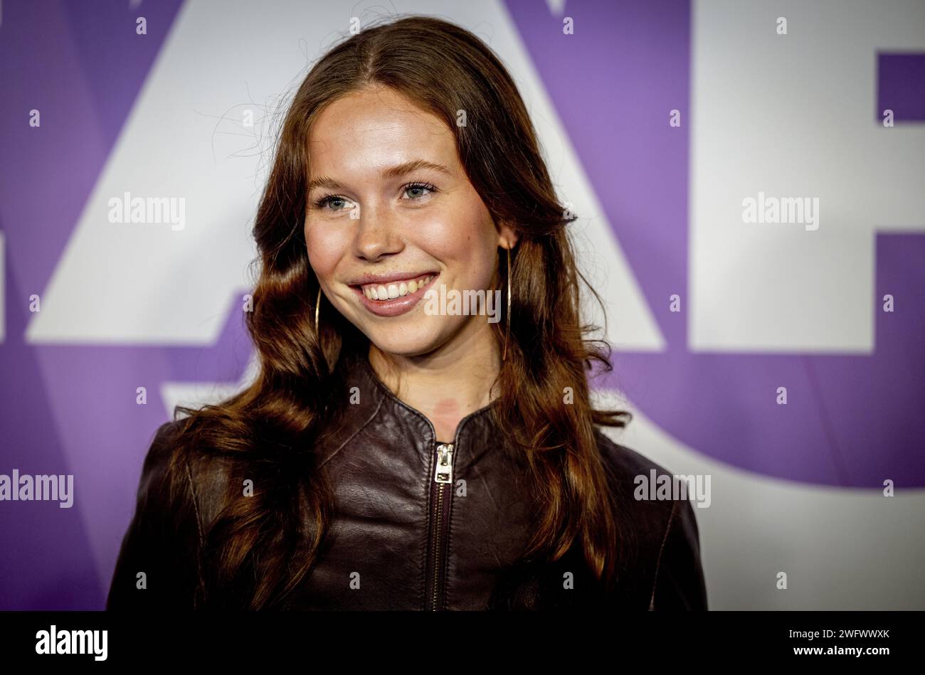 AMSTERDAM - Rhode Kok on the red carpet of The Best Social Awards ...