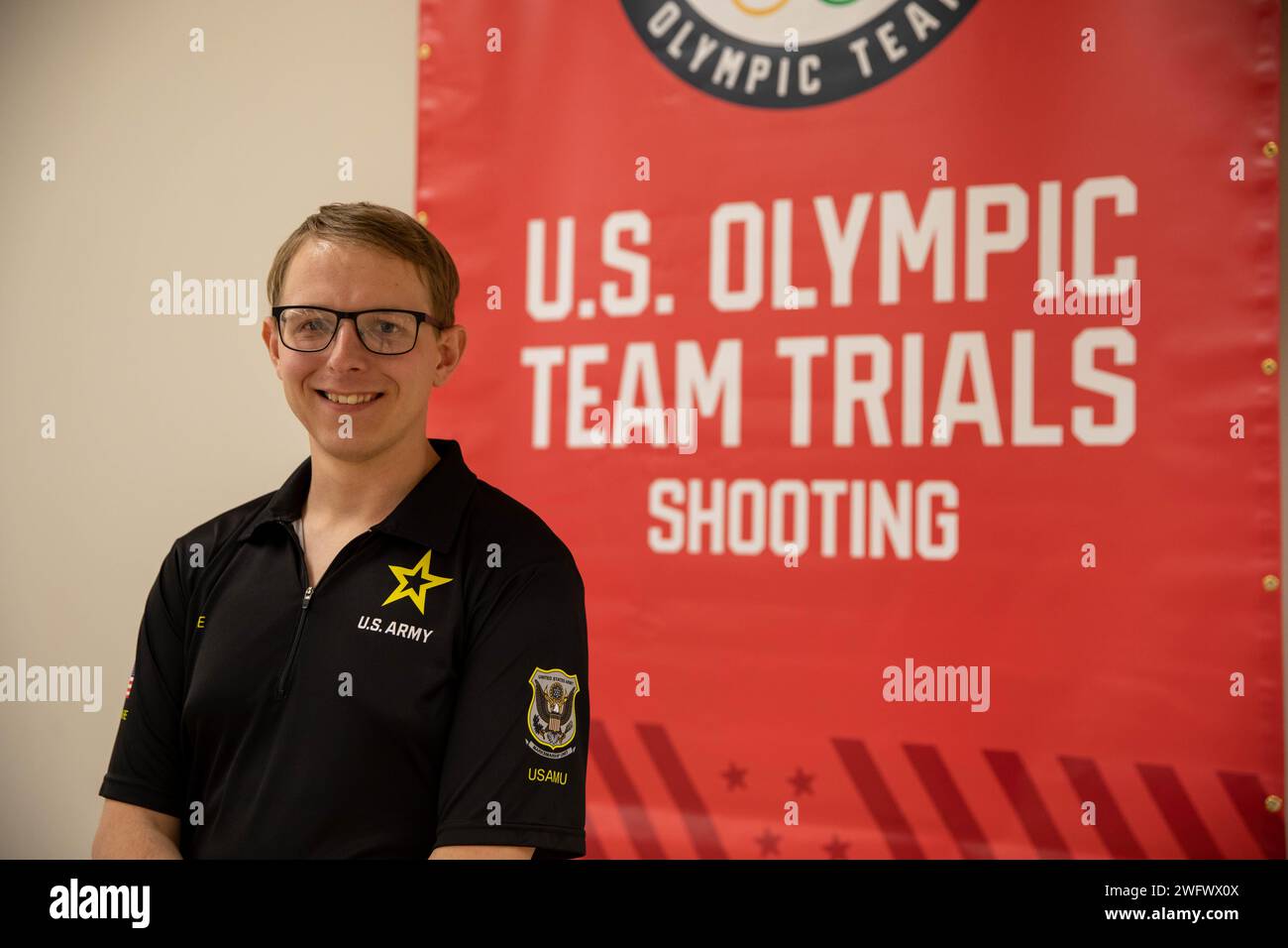 U.S. Army Sgt. Ivan Roe competed in the USA Shooting Air Gun Olympic ...