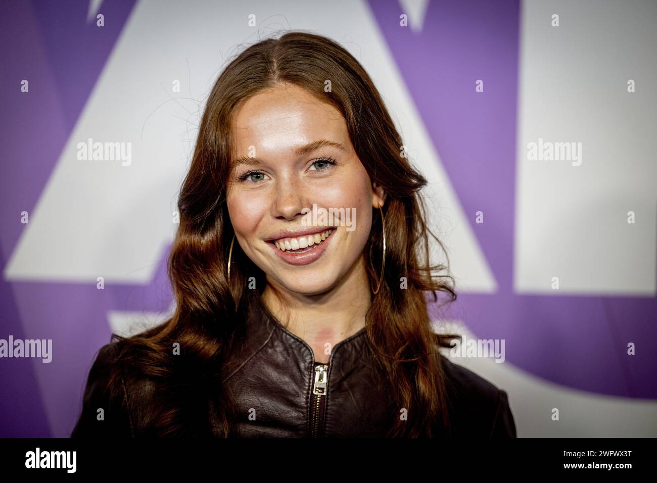 AMSTERDAM - Rhode Kok on the red carpet of The Best Social Awards ...