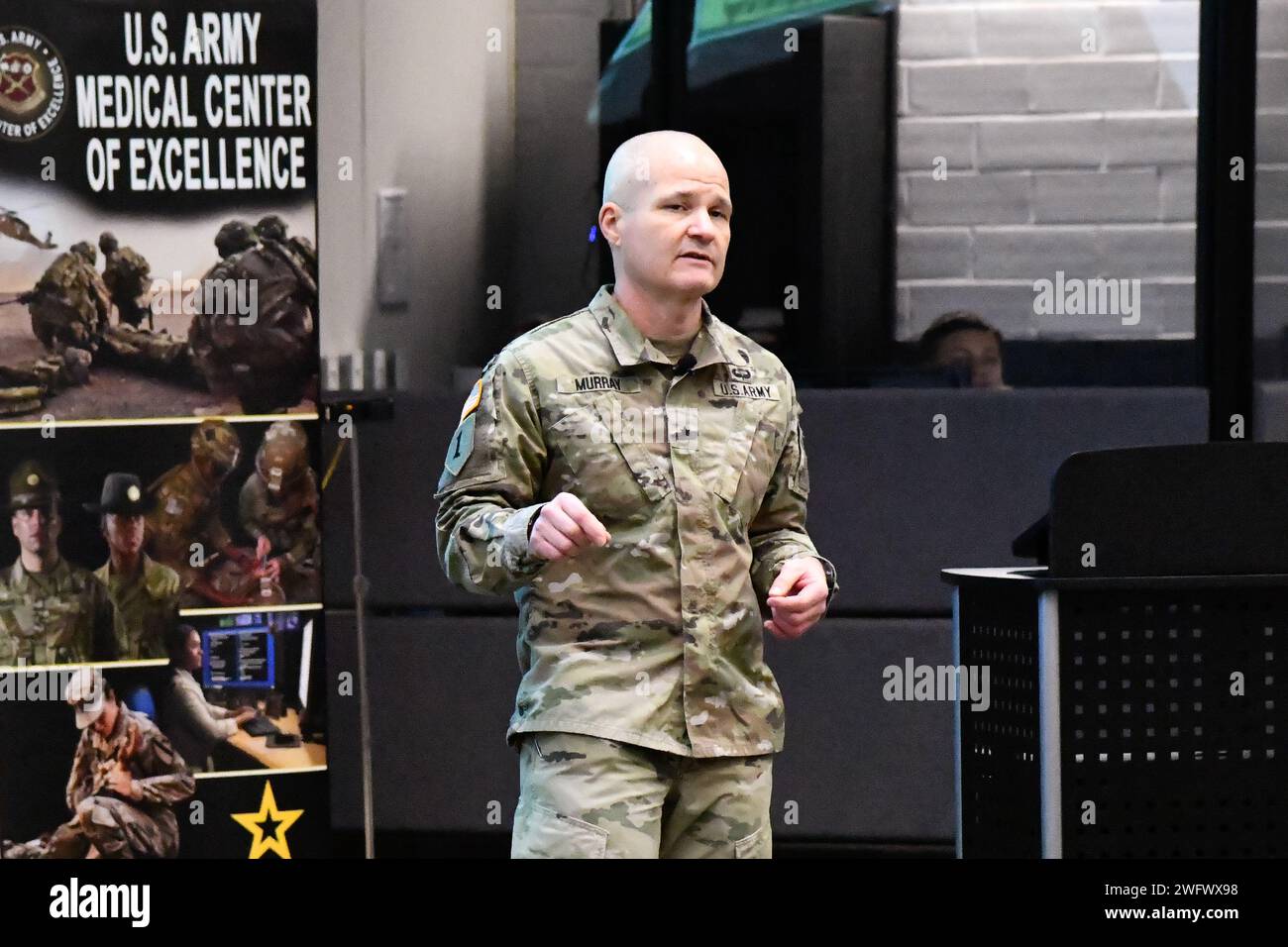 Brig. Gen. Clinton Murray, commanding general of the U.S. Army Medical ...
