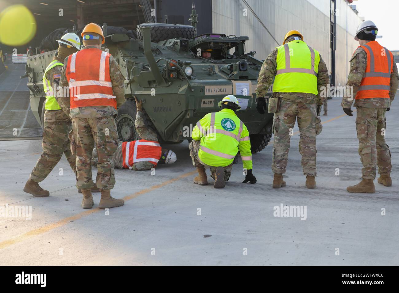 Soldiers assigned to the 2nd Stryker Brigade Combat Team, 4th Infantry ...