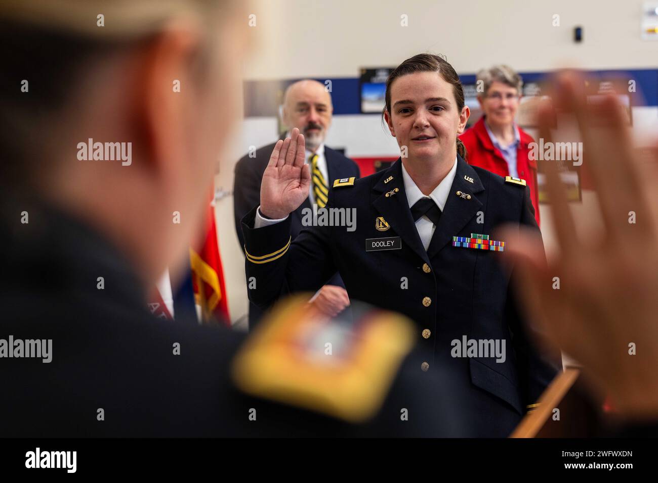 Capt. Madeline J. Dooley, a chemical planner in the Future Operations ...