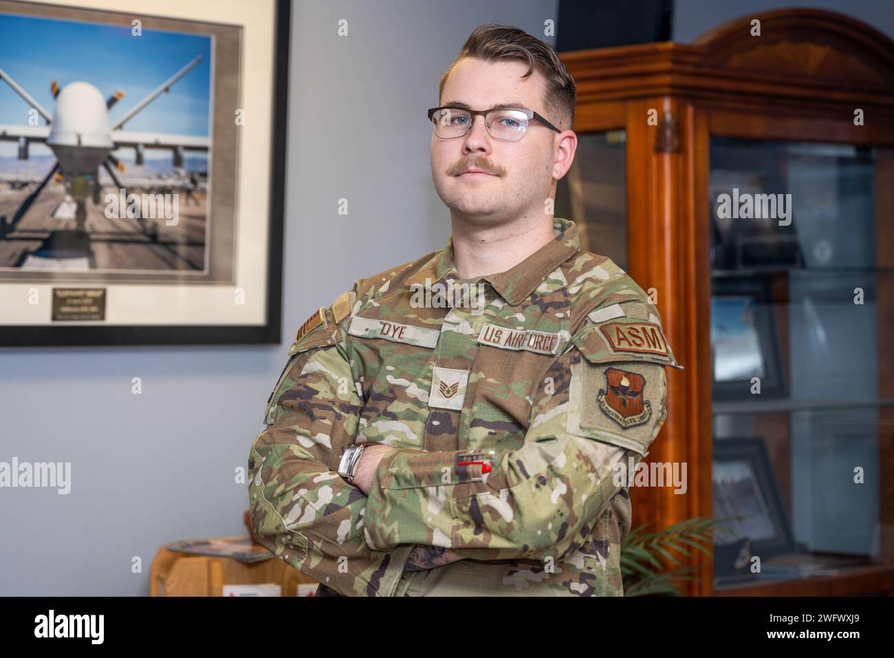 U.S. Air Force Staff Sgt. Kyle Dye, 49th Force Support Squadron First ...