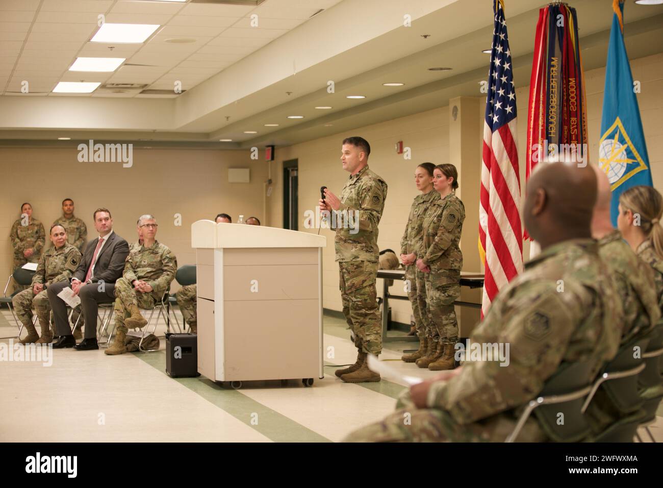 U.S. Army Reserve Col. Courtney Ray, commander of the 336th ...