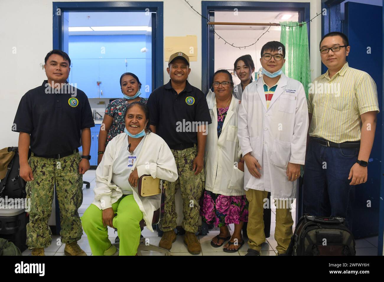 U.S. Navy Hospital Corpsman 1st Class Paulo Relativo, from the ...