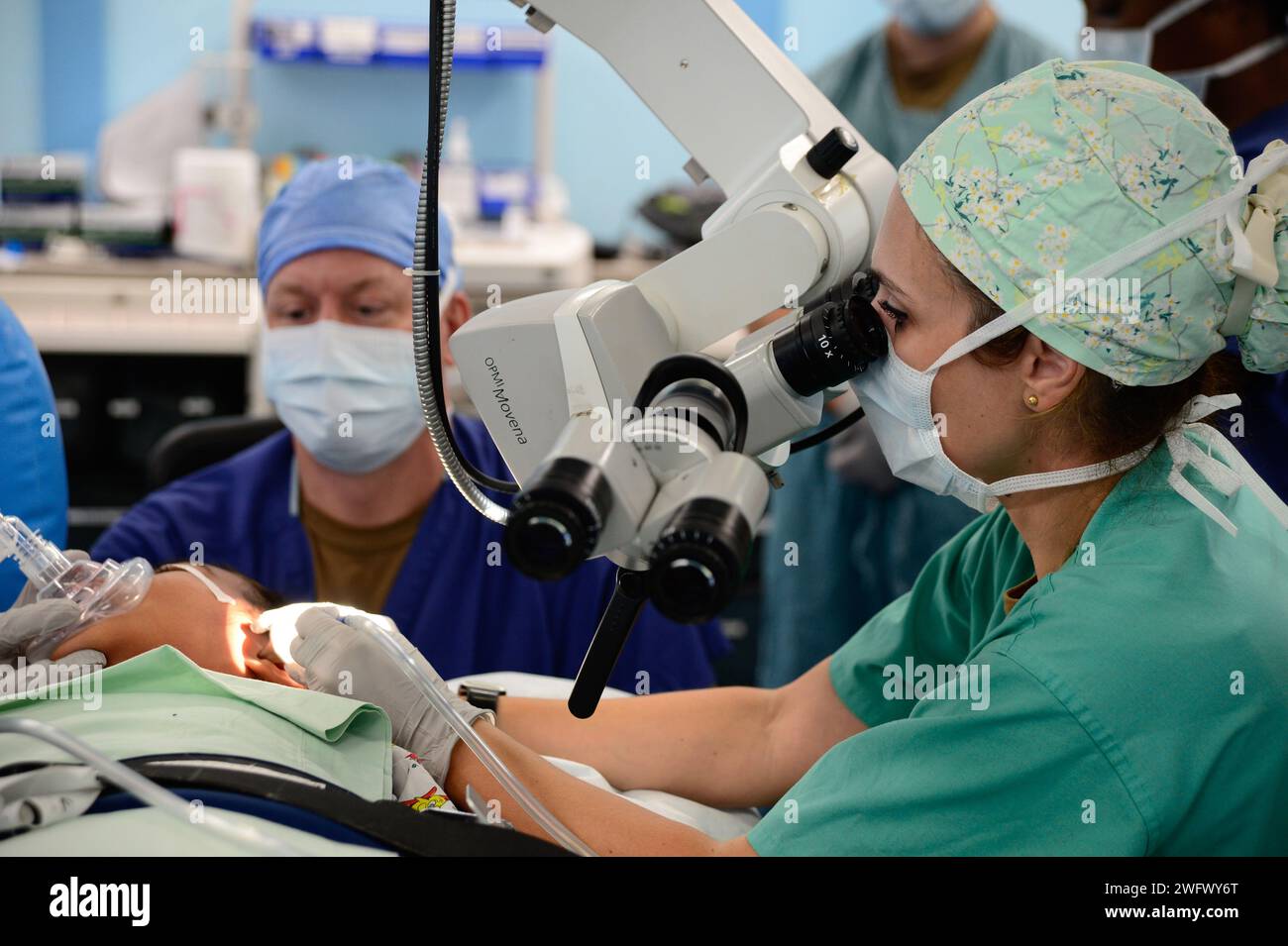 U.S. Navy Lt. Cmdr. Charlotte Hughes, right, from Clifton Park, New ...