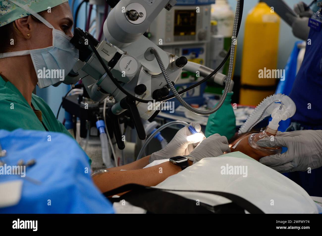 U.S. Navy Lt. Cmdr. Charlotte Hughes, left, from Clifton Park, New York ...