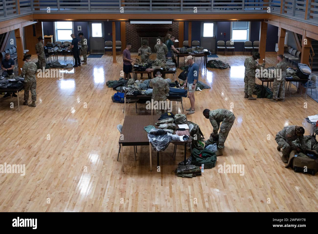 Soldiers who will be competing in the Best Squad Competition layout ...