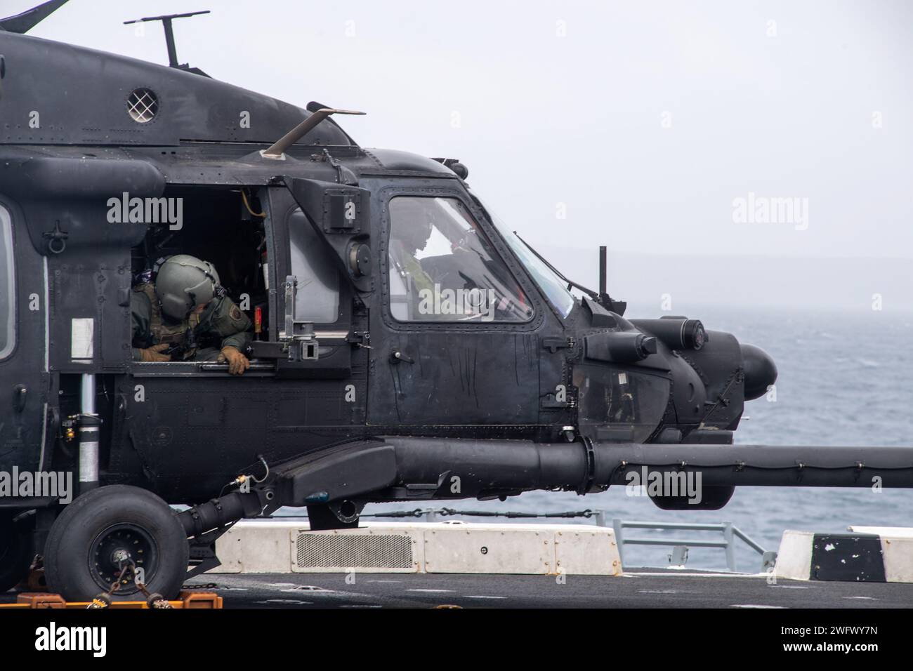A MH-60M Blackhawk helicopter, assigned to 160th Special Operations ...