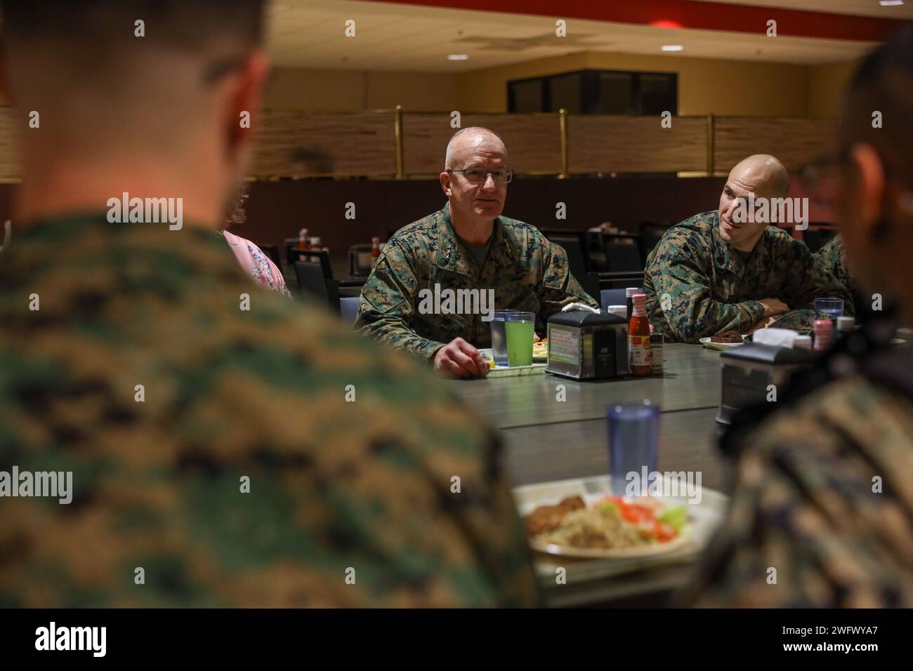 U.S. Marine Corps Lt. Gen. Gregg Olson, director, Marine Corps Staff ...