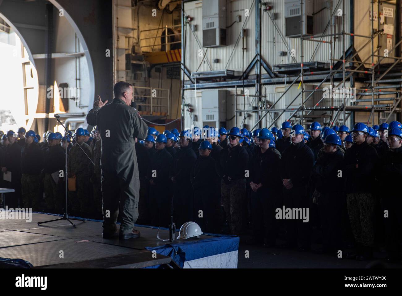 Capt. Daryle Cardone, commanding officer of the U.S. Navy’s only ...