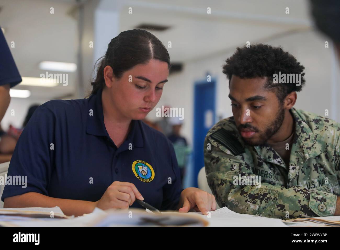U.S. Navy Hospital Corpsman 3rd Class Hayli Payment, from Miami ...