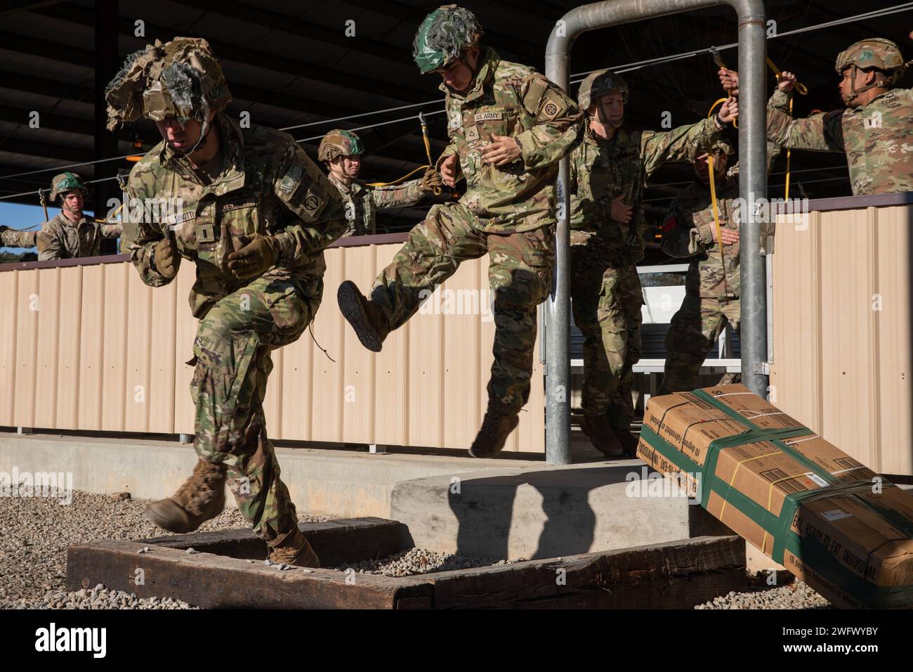 U.S. Army Paratroopers assigned to the 1st Brigade Combat Team, 82nd ...