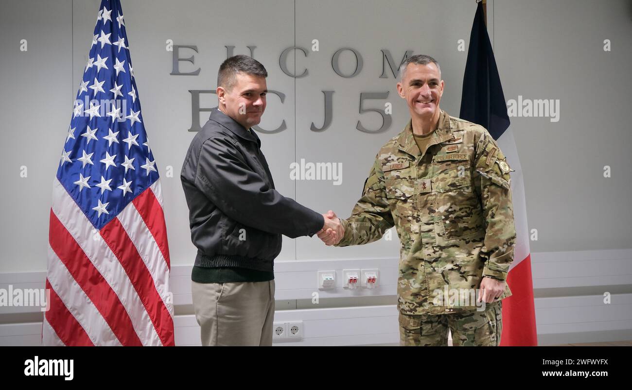 U.S. Air Force Maj. Gen. Daniel Lasica, director, U.S. European Command ...