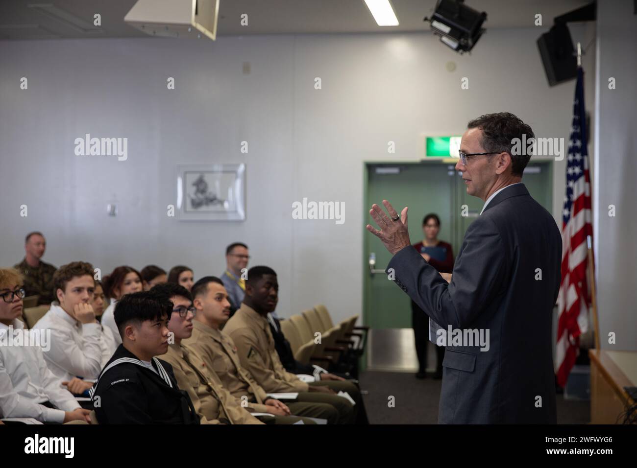 Samuel Bailey, a legal assistance attorney with the Legal Services ...