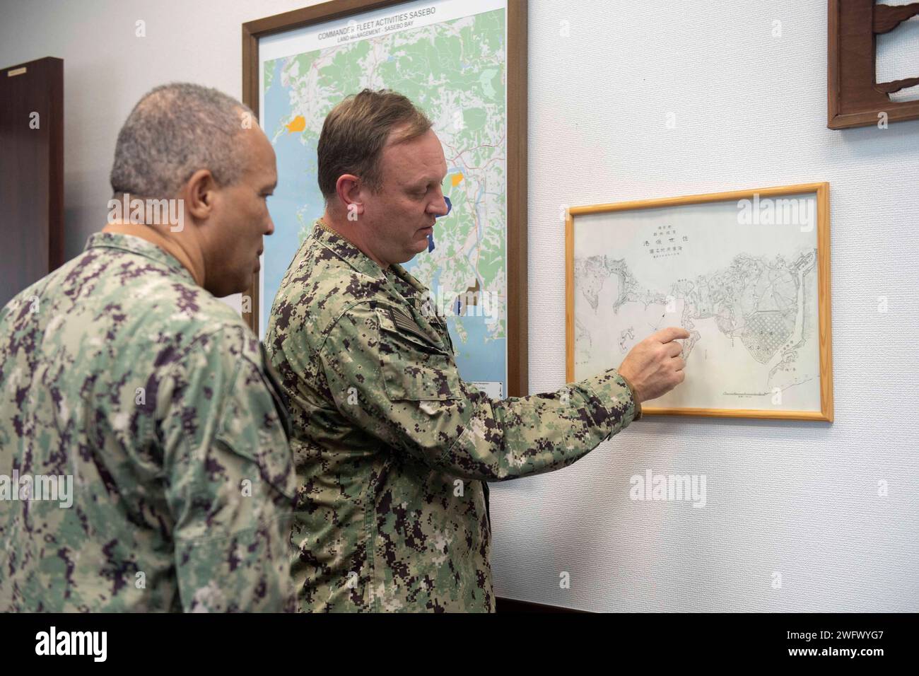 Rear Adm. David Wilson, commander of Naval Legal Service Command ...