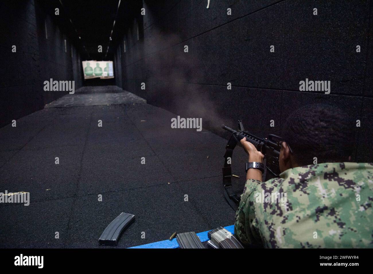 KEKAHA, Hawai‘i (Jan. 30, 2024) Master-at-Arms Seaman Apprentice Shaun ...