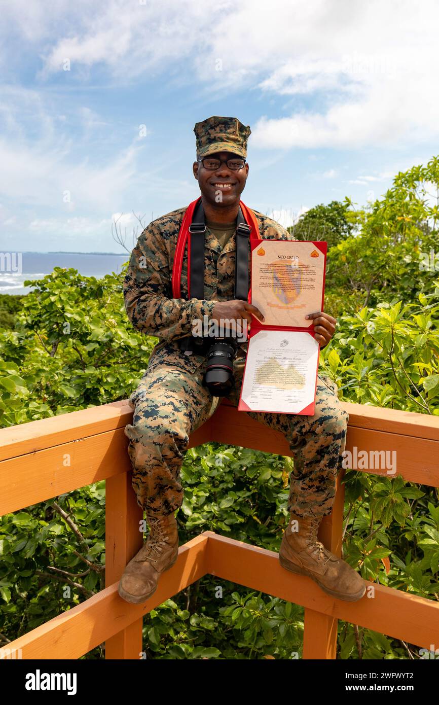 U.S. Marine Corps Cpl. Trent Henry, a native of El Paso, Texas and a ...