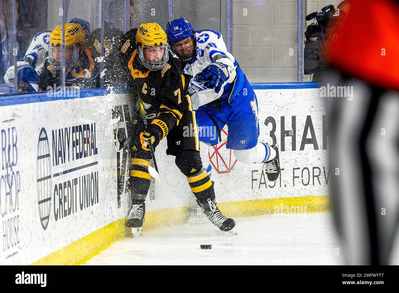 U.S. AIR FORCE ACADEMY, Colo. -- Air Force's Holt Oliphant and American ...