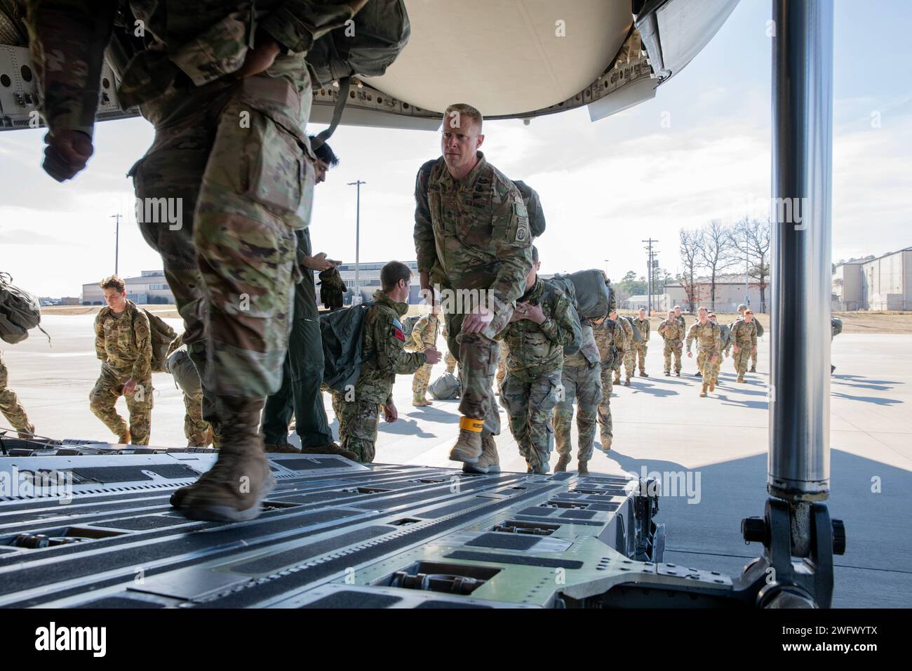 U.S. Army Paratroopers assigned to the 1st Brigade Combat Team, 82nd ...