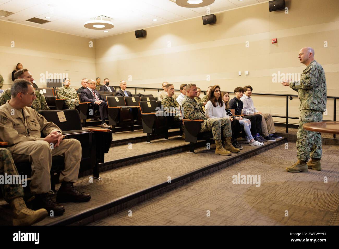 U.S. Navy Vice Adm. James Kilby, Deputy Commander, U.S. Fleet Forces ...