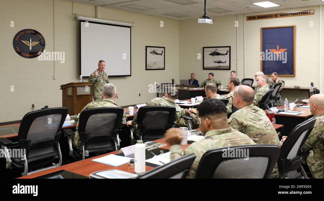Maj. Gen. Michael C. McCurry, U.S. Army aviation branch chief, provides ...