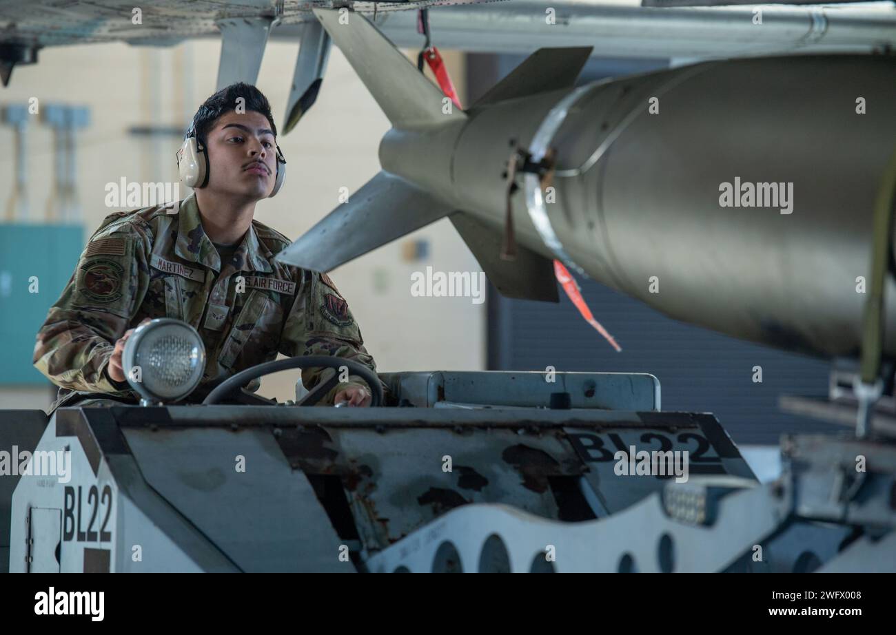 U.S. Air Force Airman 1st Class Nicholas Martinez, 75th Fighter ...