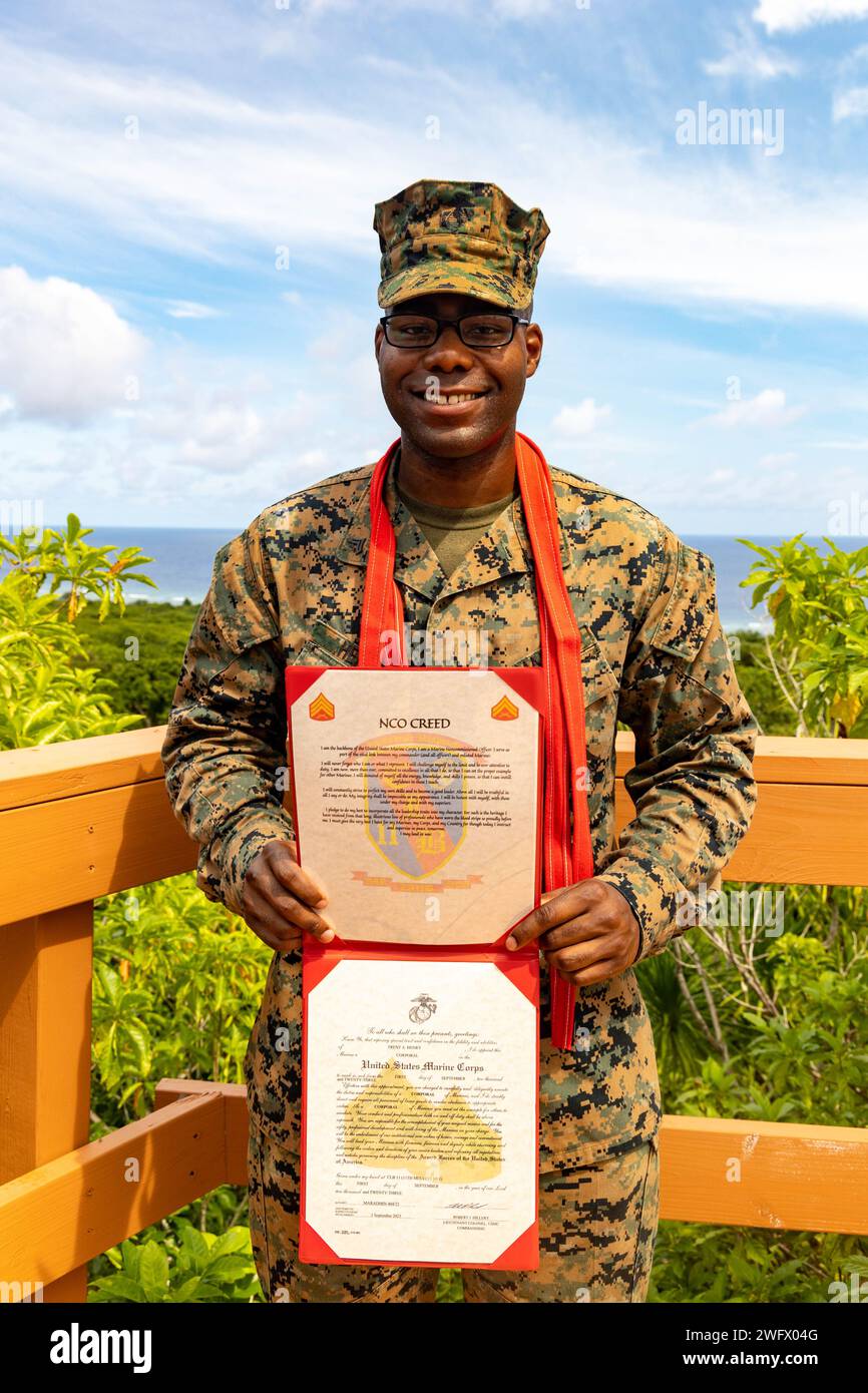 U.S. Marine Corps Cpl. Trent Henry, a native of El Paso, Texas and a ...