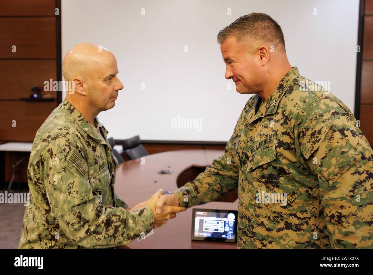 U.S. Navy Vice Adm. James Kilby, Deputy Commander, U.S. Fleet Forces ...