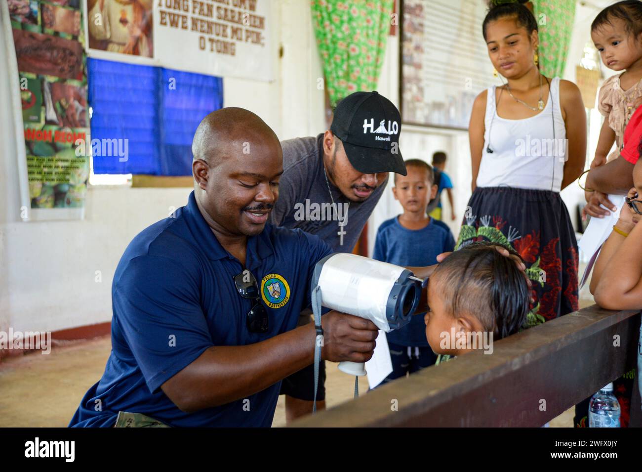 U.S. Navy Hospital Corpsman 1st Class Alvin Meads, from Washington, D.C ...