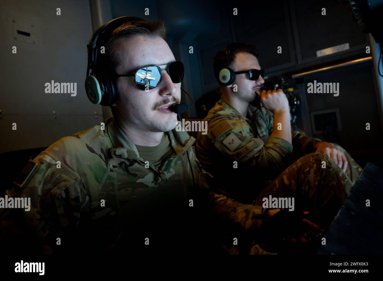 U.S. Air Force Senior Airman Jeremy Pritchard, 908th Expeditionary Air ...