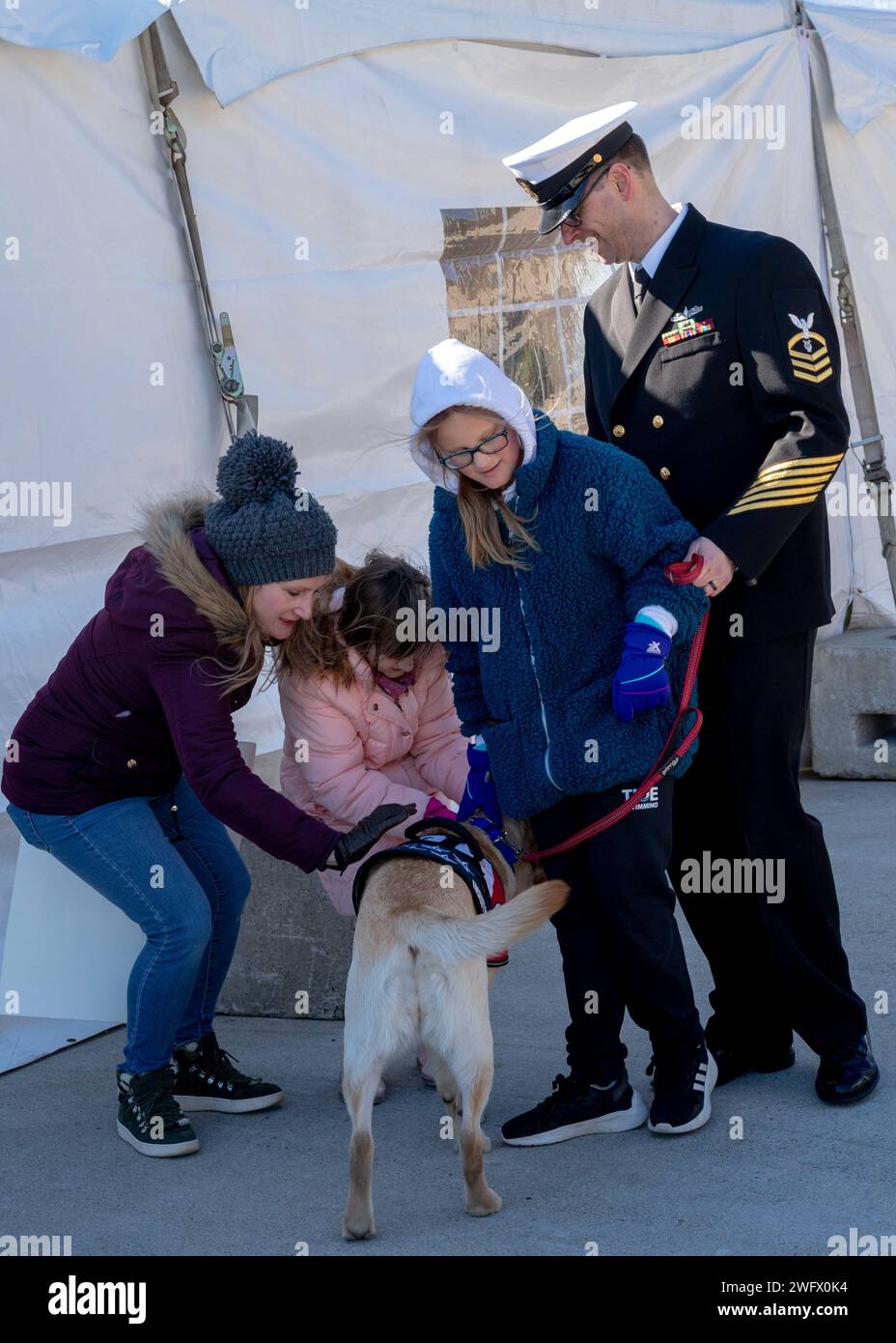 Chief Musician Eric Snitzer, assigned to the Ford-class aircraft ...