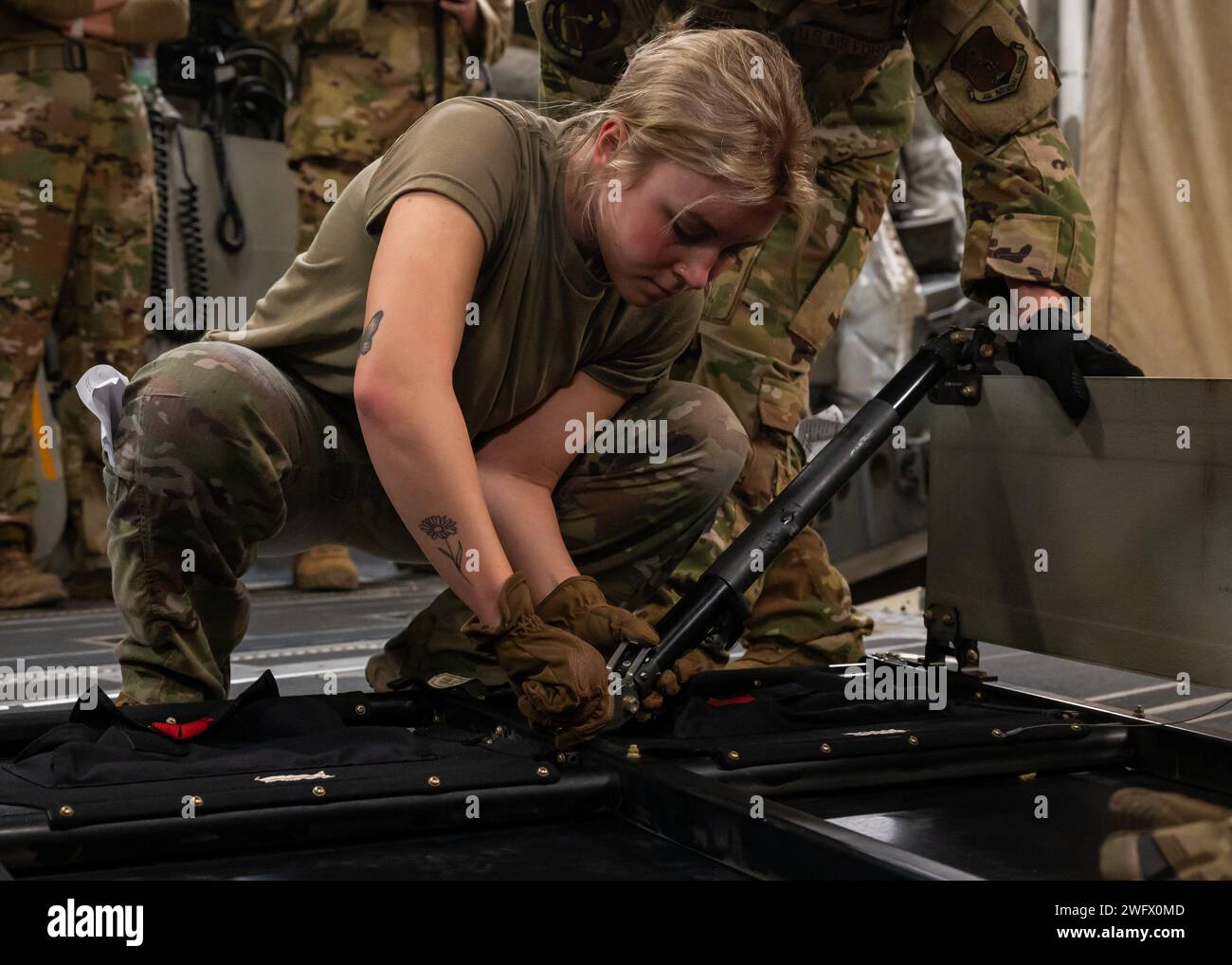 U.S. Air Force Airman 1st Class Savannah Hicks, airlift squadron ...
