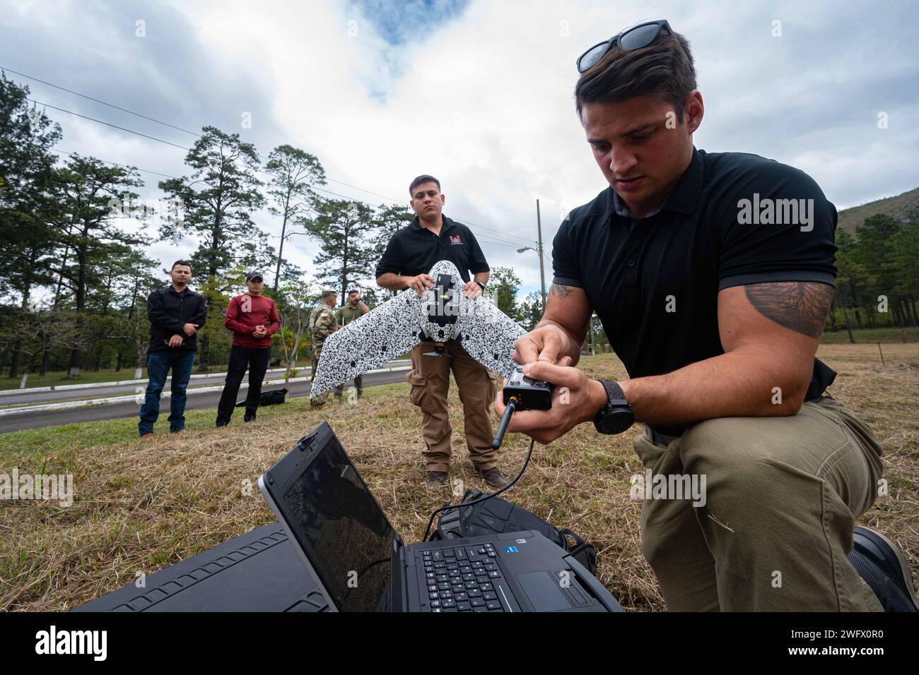 U.S. Army 1st Lt. Devin Mobley, Joint Task Force-Bravo J-7 Engineering ...