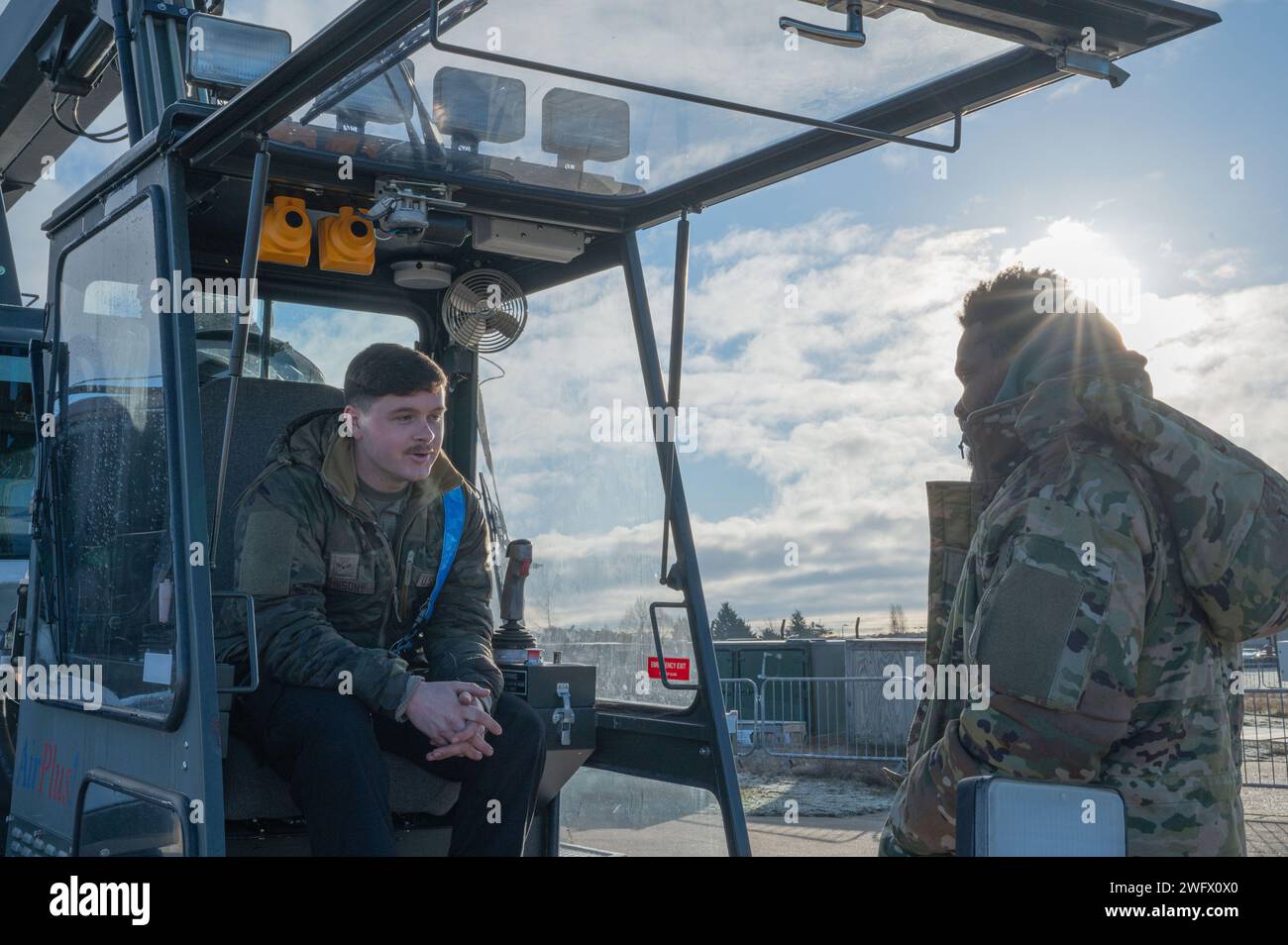 U.S. Air Force Airman 1st Class Ryan Johnson, 492nd Fighter Generation ...