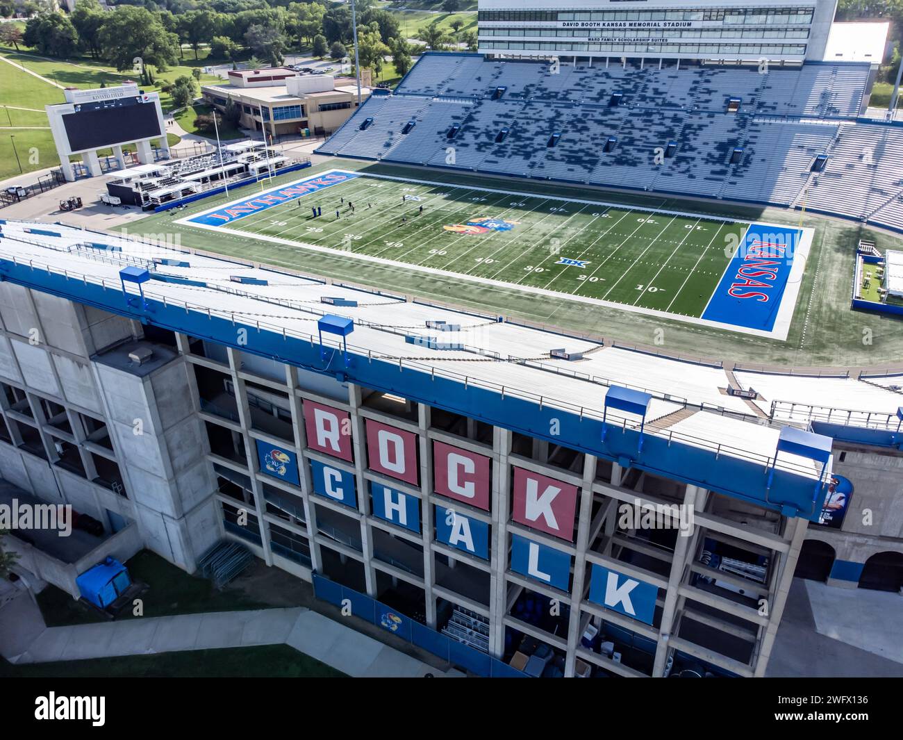 David booth kansas memorial stadium hi-res stock photography and images ...