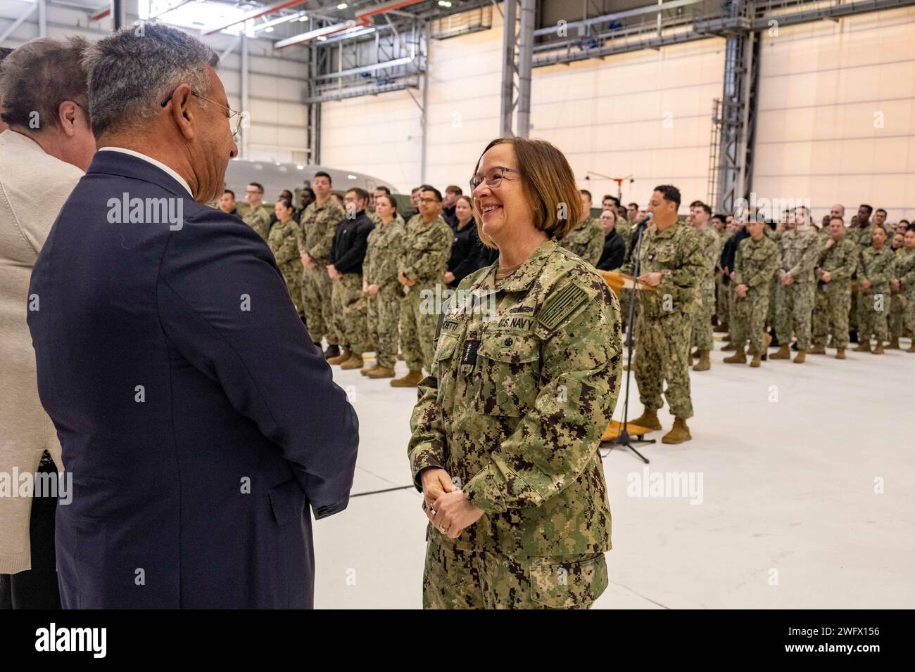 NAVAL AIR STATION SIGONELLA, Italy (Jan. 23, 2024) - Chief of Naval ...