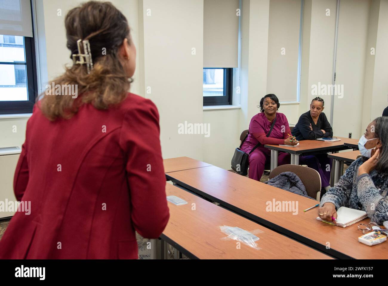 Brigid Herrick, left, Walter Reed National Military Medical Center's ...