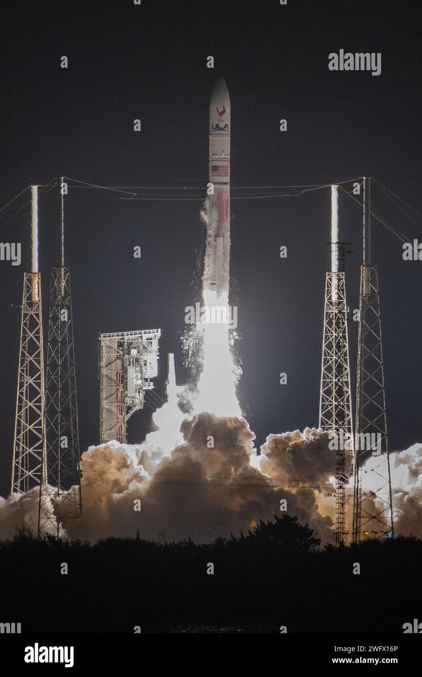 A United Launch Alliance’s Vulcan VC2S rocket launches its first ...