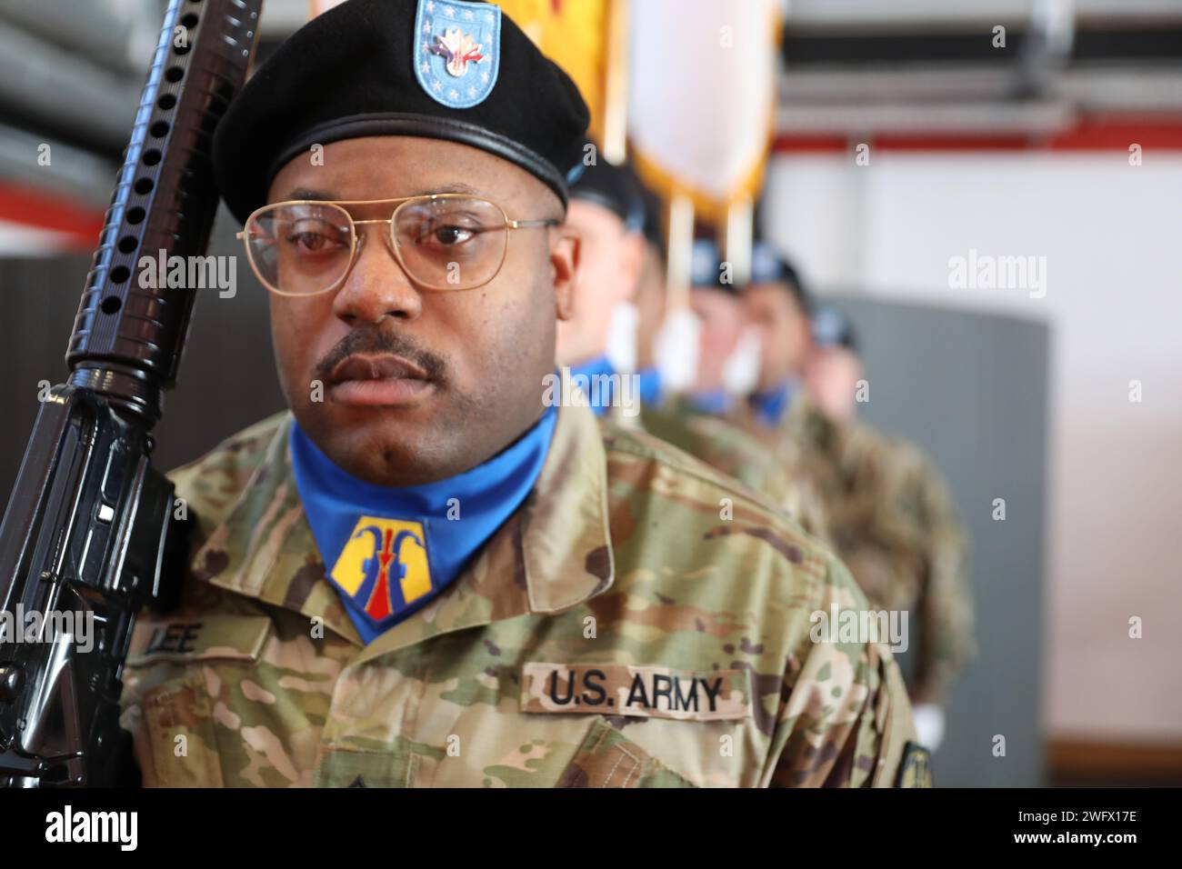 U.S. Army Reserve Sgt. Victor Lee, an operations non-commissioned ...