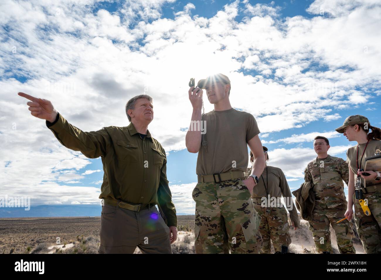 U.S. Air Force Airman 1st Class Adam Sapp, 54th Operations Support ...