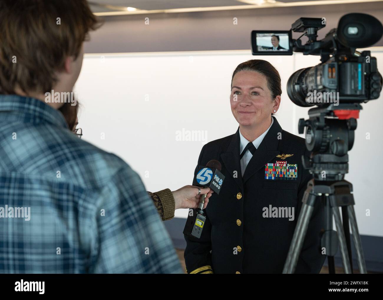 BALTIMORE (January 24, 2024) - Rear Admiral Nancy Lacore, commandant ...