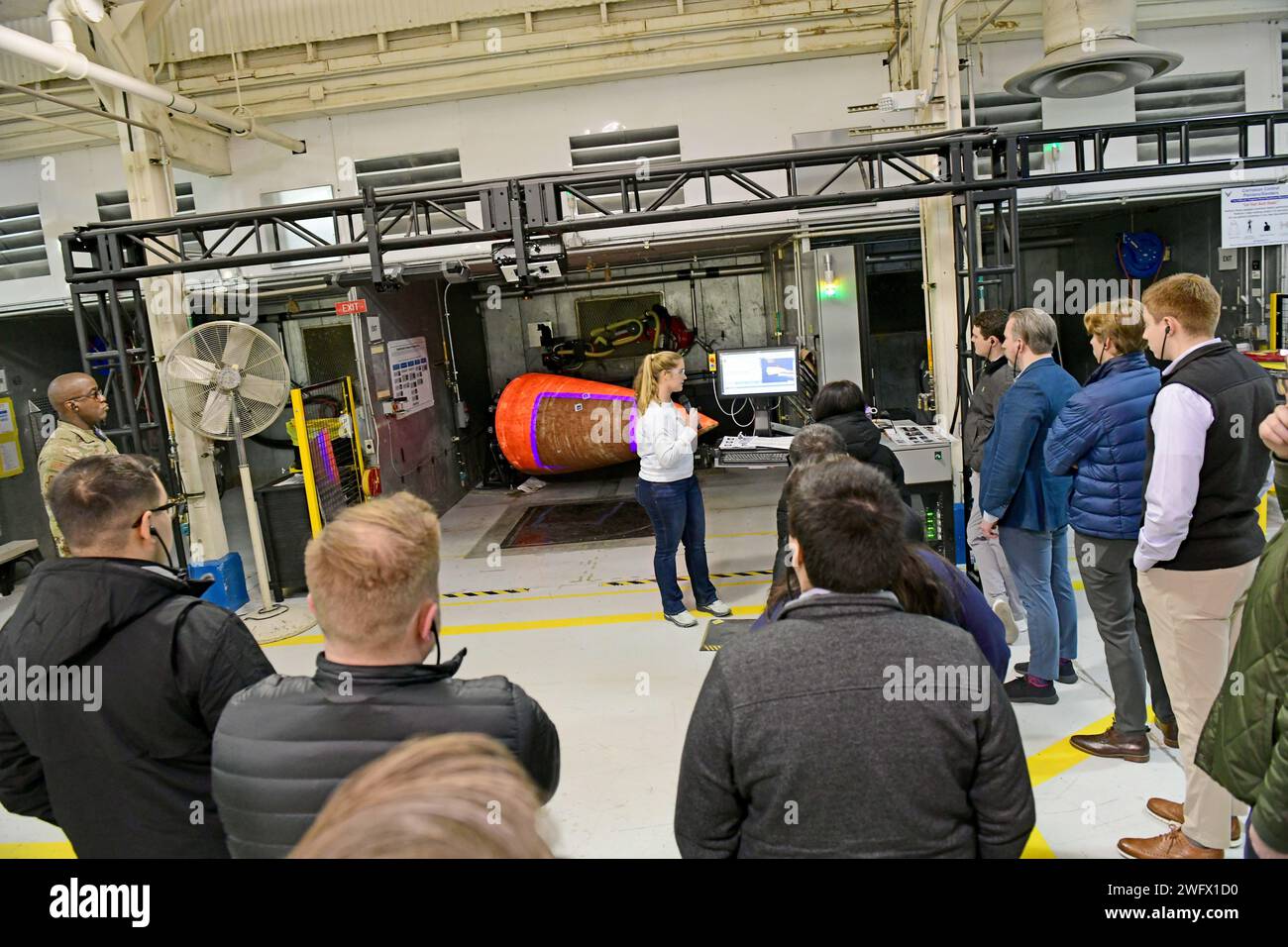ROBINS AIR FORCE BASE, Ga. – Jessica Adams, center, 402nd Commodities ...