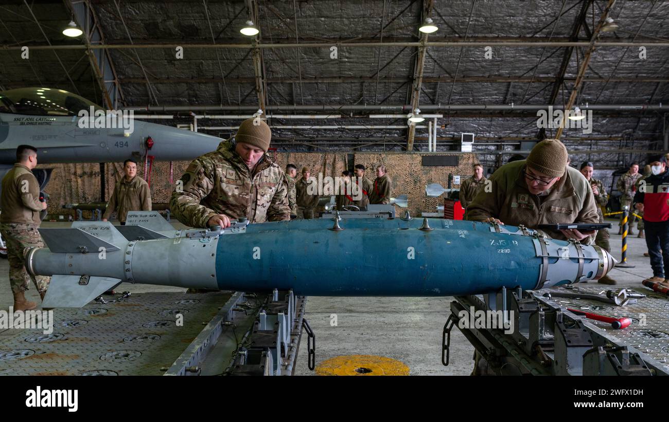 U.S. Air Force Tech. Sgt. Jacob Salwey, 51st Munitions Squadron ...